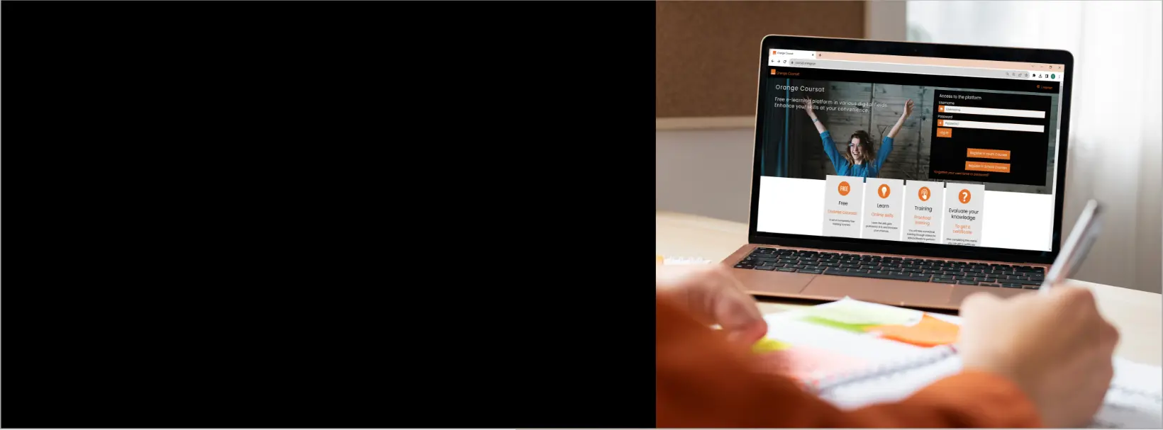 Orange Coursat e-learning platform
